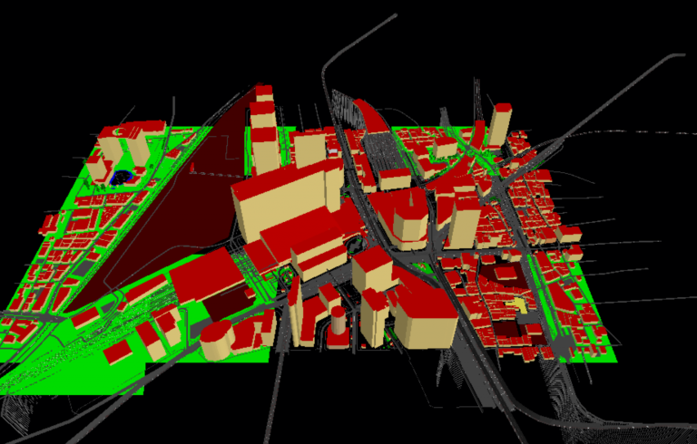 OpenStreetMapから3Dモデル(OBJ)を生成してUnityにインポートする