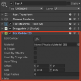【Unity】Raycastで2D要素をタップ判定する【RaycastHit2D + BoxCollider2D】